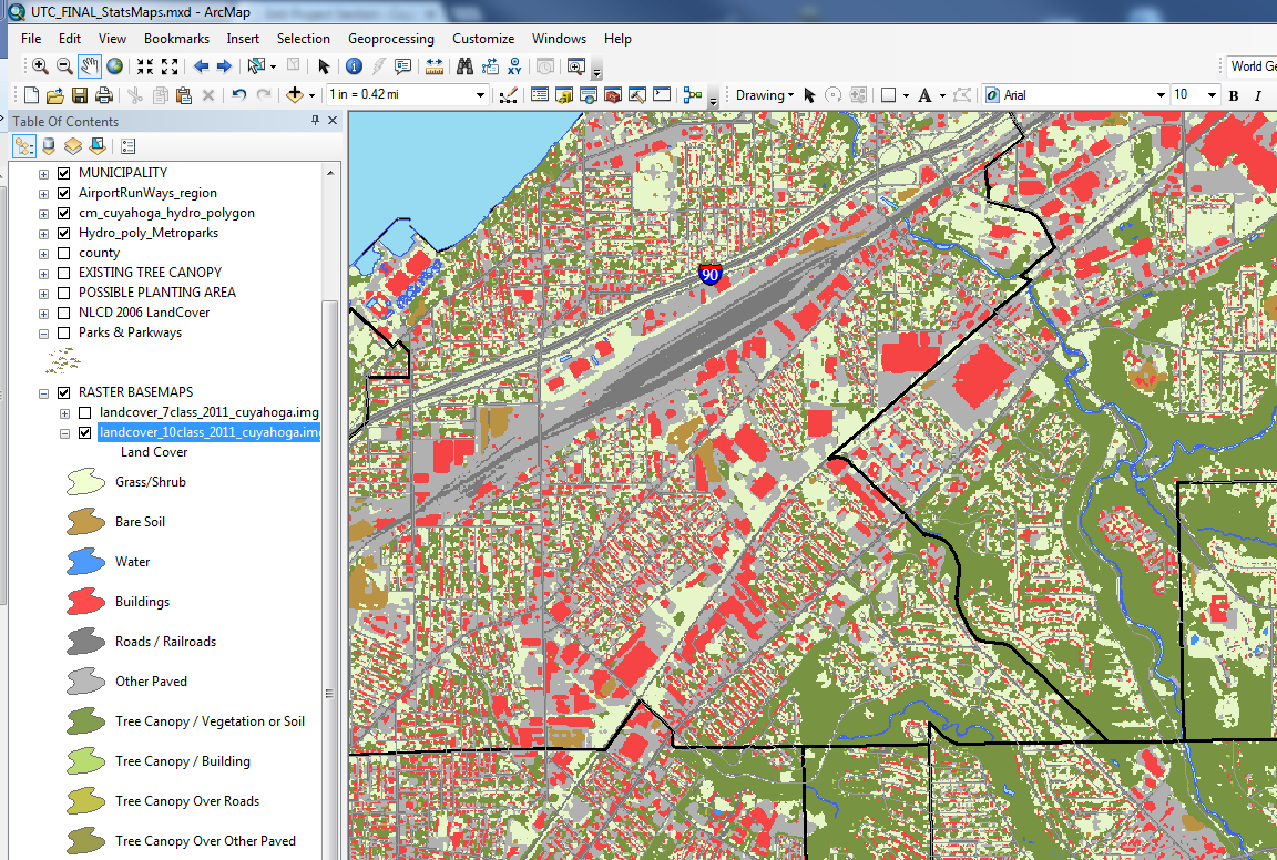 Urban Tree Canopy Assessment: Downloads – Cuyahoga County Planning ...