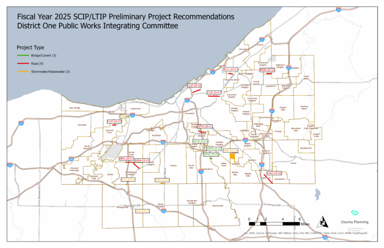 FY 2025 State Infrastructure Programs Preliminary Recommendations – Cuyahoga County Planning ...