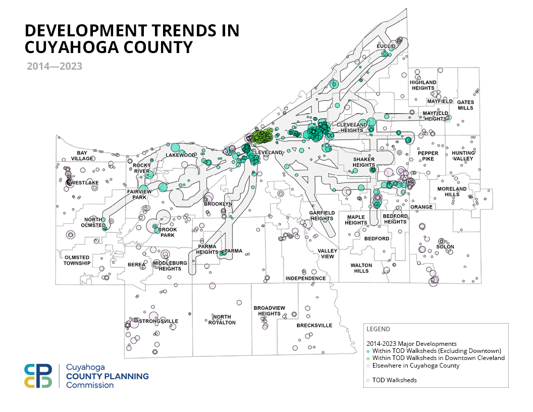 TOD Zoning Study: Development Trends – Cuyahoga County Planning Commission