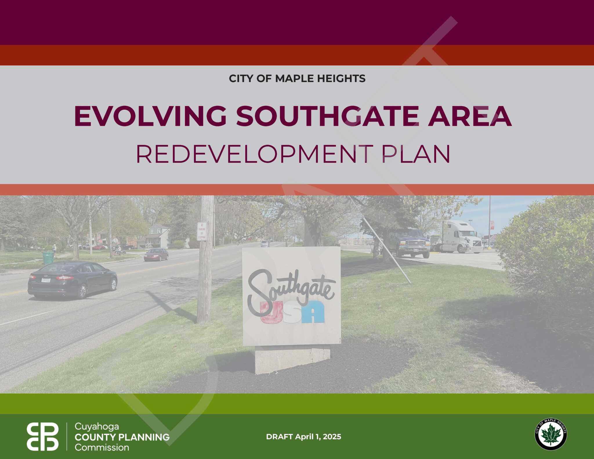 Evolving Southgate Area Redevelopment Plan – Cuyahoga County Planning Commission